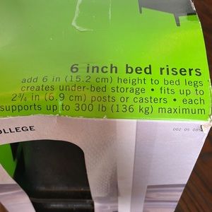 Target | Storage & Organization | New In Box Square Black Bed Risers ...